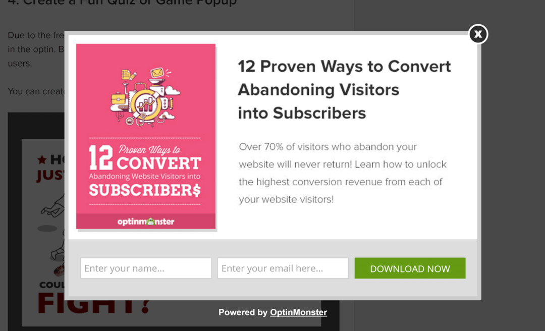 Use Pop-Ups to Grow Your Membership Subscriber Numbers