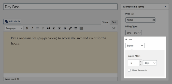 How to Start a Pay-Per-View Website with MemberPress