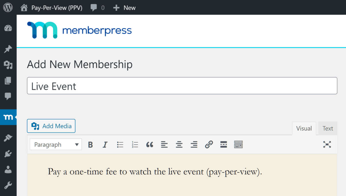 How to Start a Pay-Per-View Website with MemberPress
