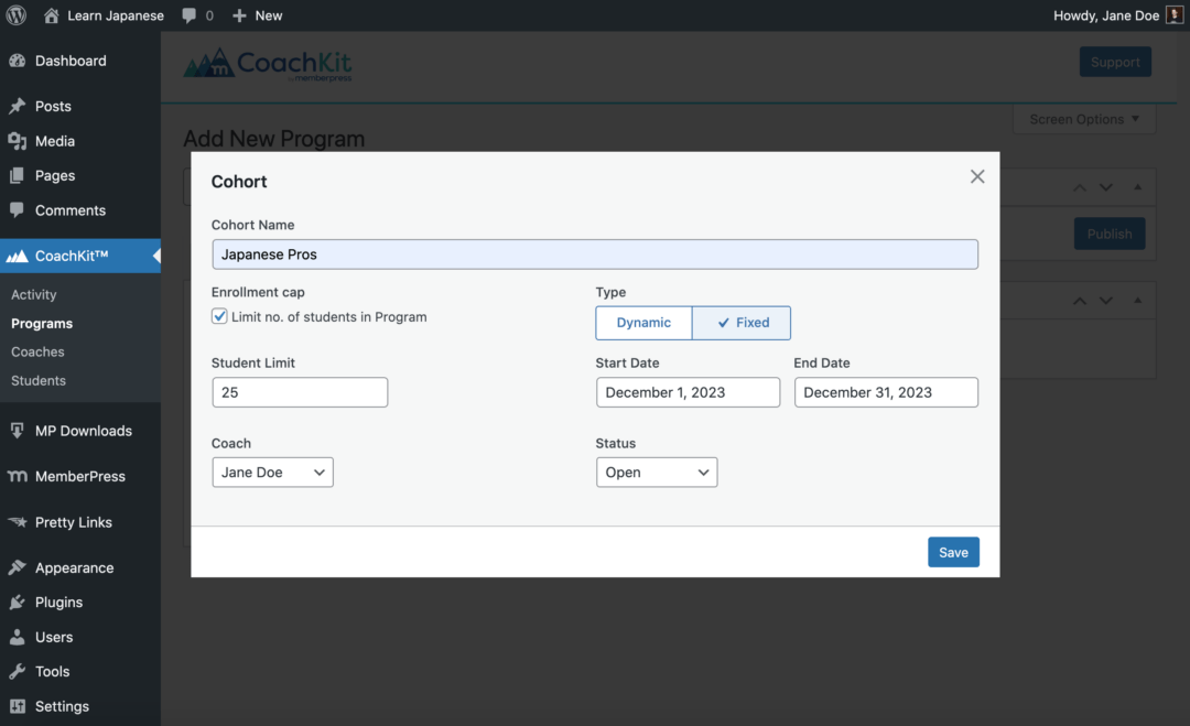 How to Start an Online Coaching Business with WordPress (In 4 Steps)