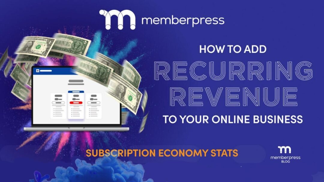 How to Add Recurring Revenue to Your Online Business [FREE Infographic]🆓