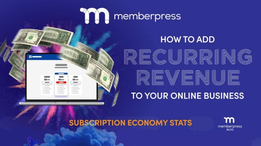 How to Add Recurring Revenue to Your Online Business [FREE Infographic]????