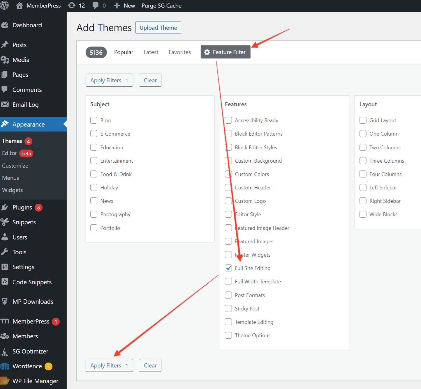 MemberPress And Full Site Editing MemberPress