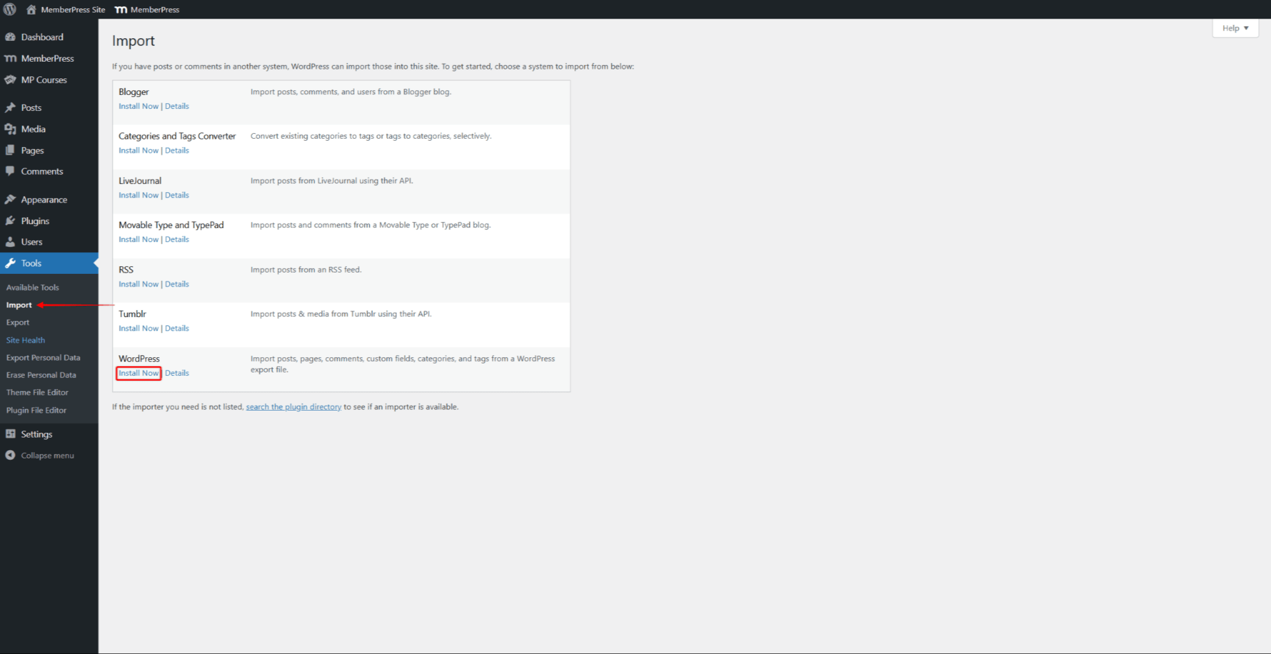 Migrating or Importing MemberPress Data | MemberPress