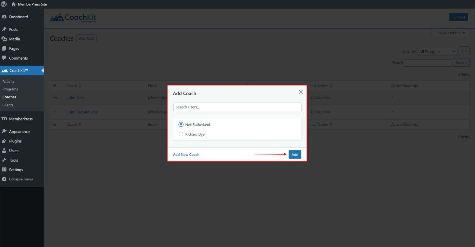 Running a Coaching Site With MemberPress CoachKit™