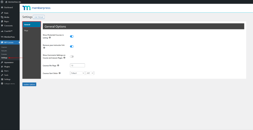 Installing & Configuring MemberPress Courses Add-on