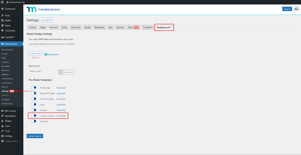 Installing And Configuring MemberPress Courses Add-on