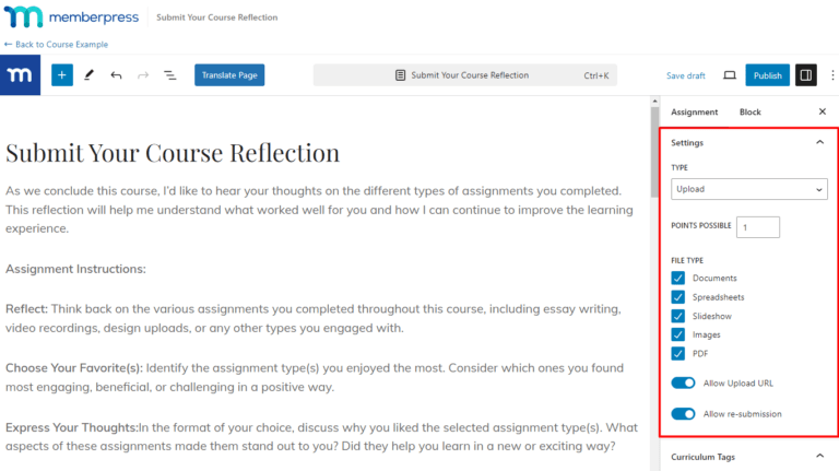 NEW MemberPress Courses Release: Assignments + Gradebook Features
