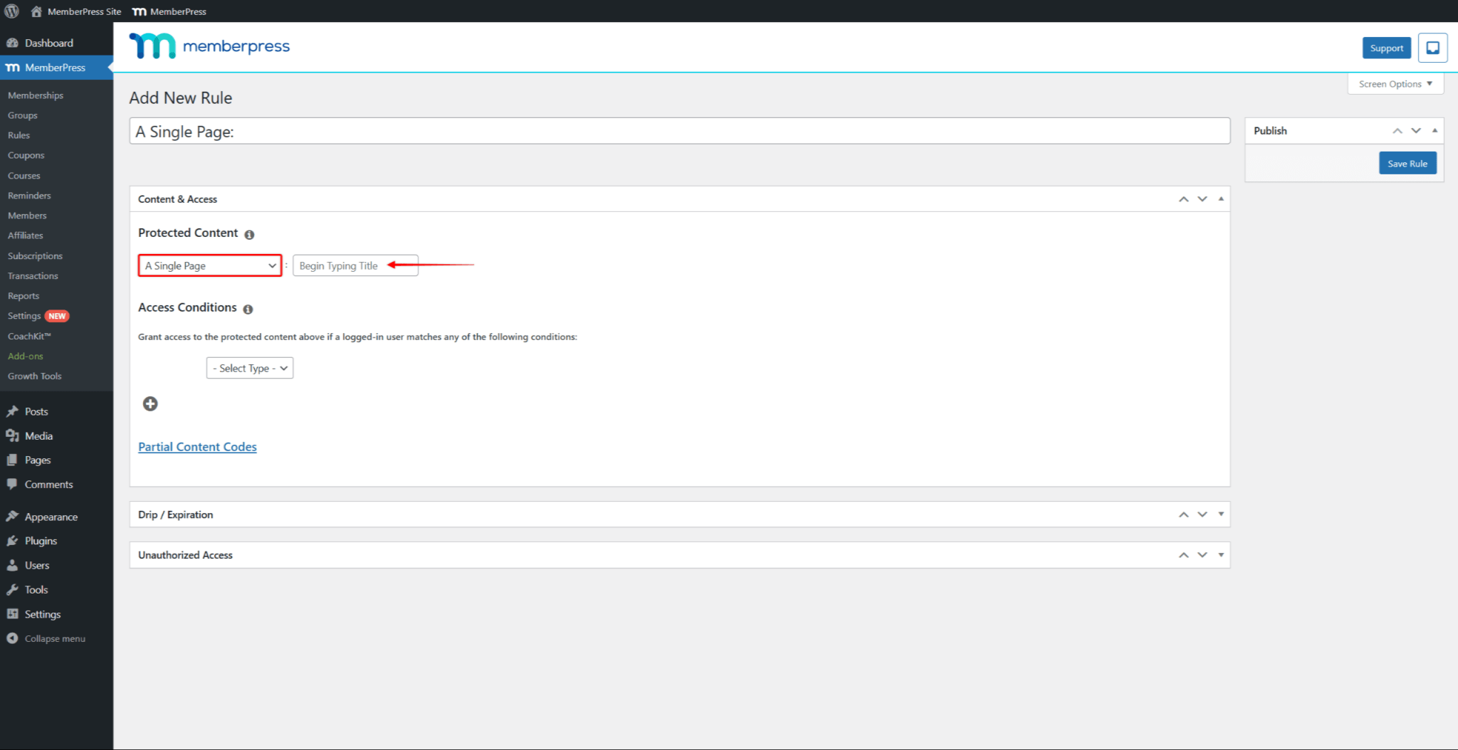 Protect Content With MemberPress