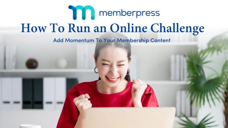 How To Run an Online Challenge For Your Members