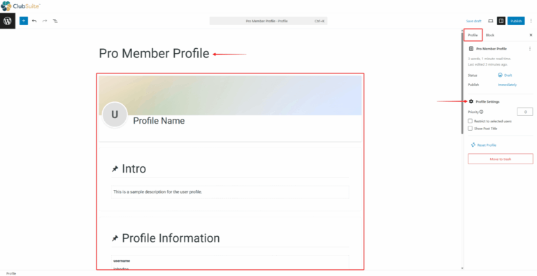 Creating Member Profiles With MemberPress | MemberPress