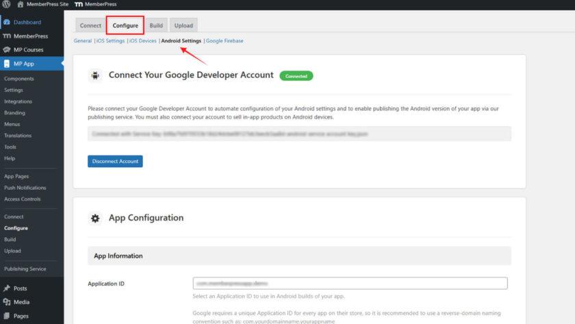 Configuration de la bannière intelligente dans MemberPress AppKit