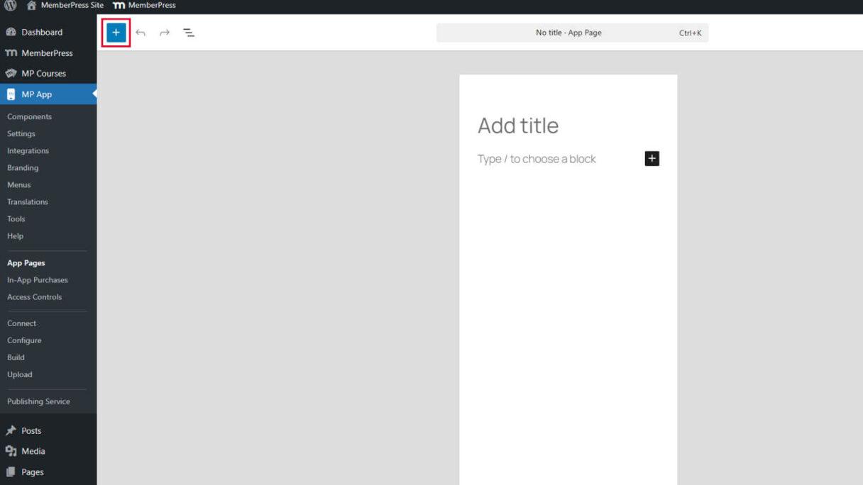 Configuring the Directory Block in MemberPress App